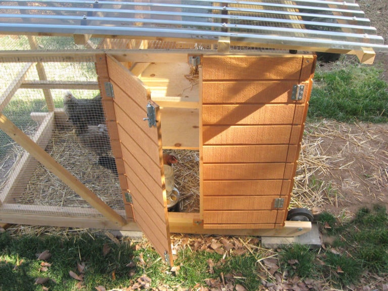 The Garden Ark Mobile Chicken Coop Plans | The Garden Coop