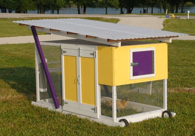 How can I modify The Garden Ark mobile chicken coop to be larger? | The ...